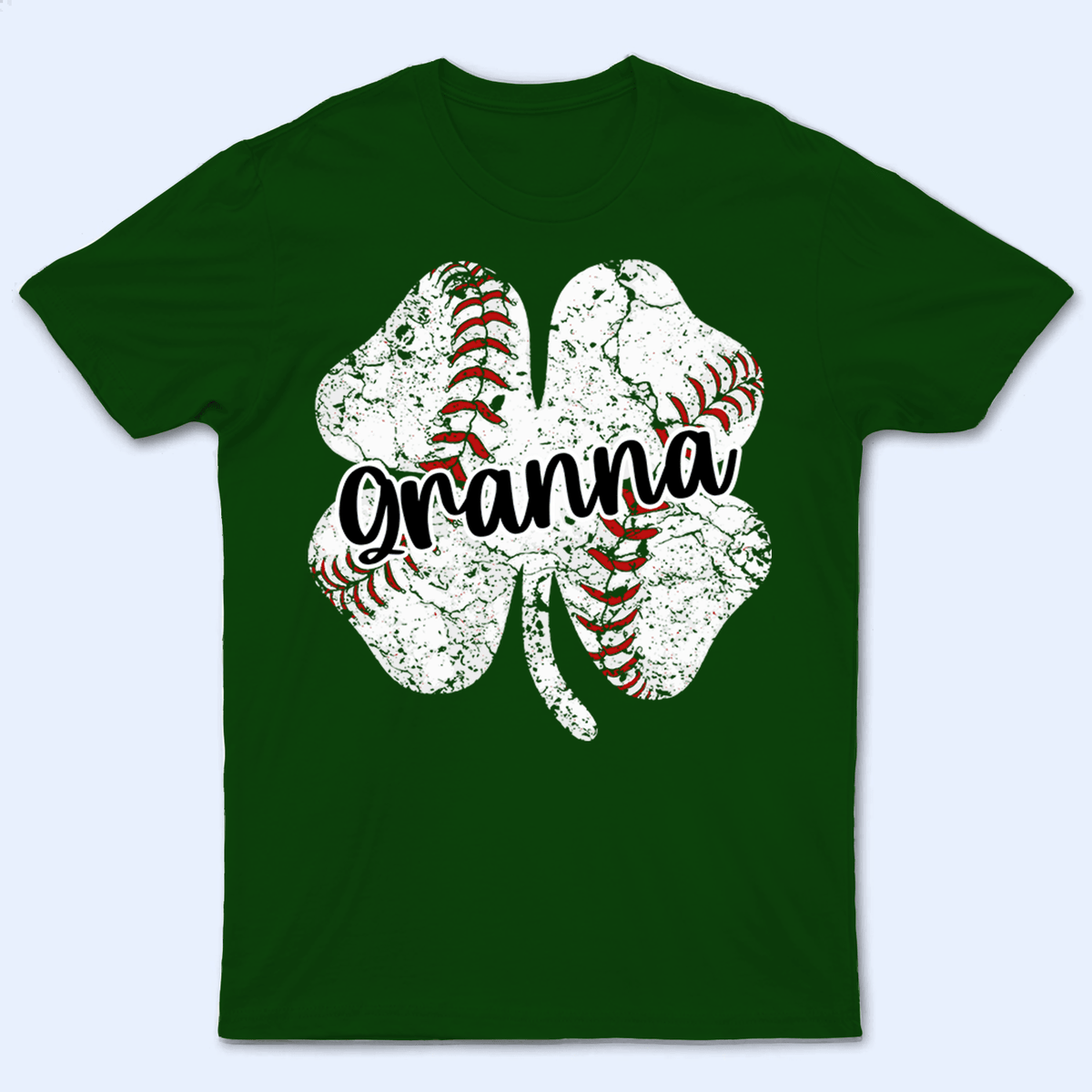 Saint Patricks Day Sport Retro Shamrock Design - Personalized Custom T ...