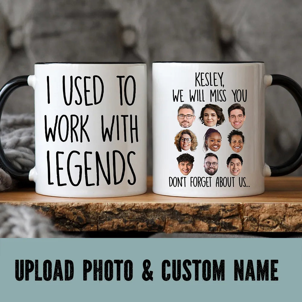 Custom Photo I Used To Work With Legends | Personalized Retirement Gif ...