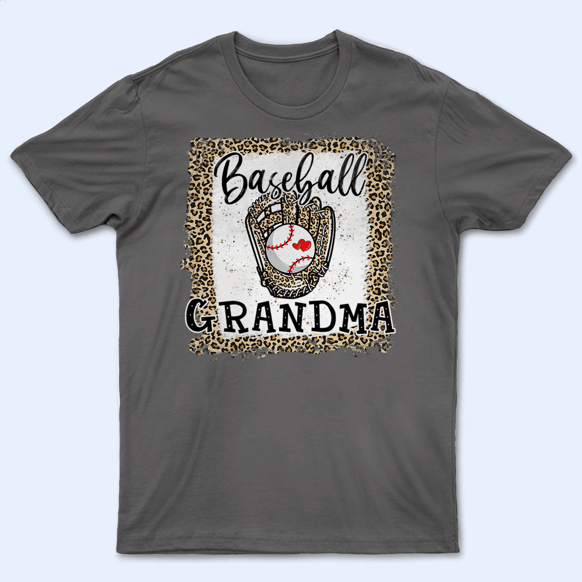 Baseball Grandma Leopard - Baseball/ Softball/Football Personalized Cu ...