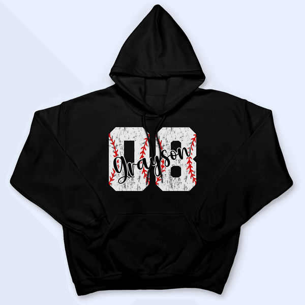 Distressed Vintage Baseball Number - Baseball/ Softball Personalized C ...