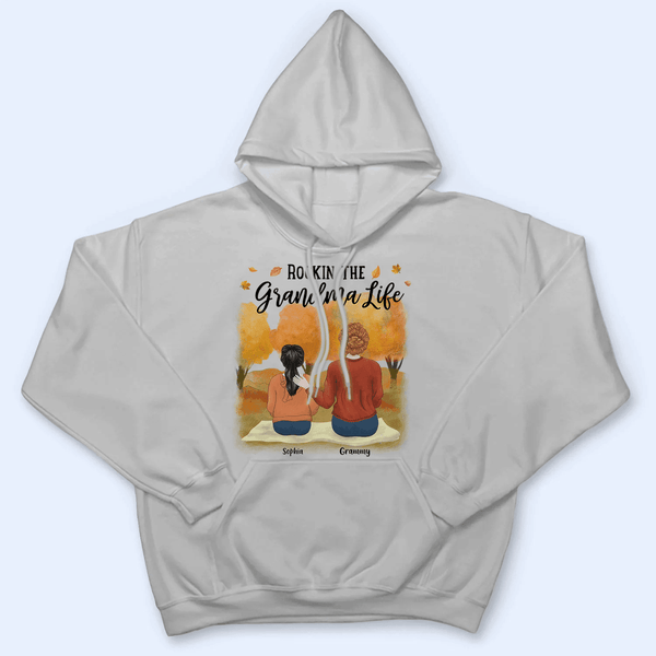 Rockin the Grandparent Life - Personalized Custom T Shirt - Birthday ...